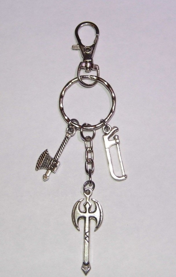 DAD'S MINI TOOLS KEY CHAIN ~ HATCHET~SAW...... | eBay