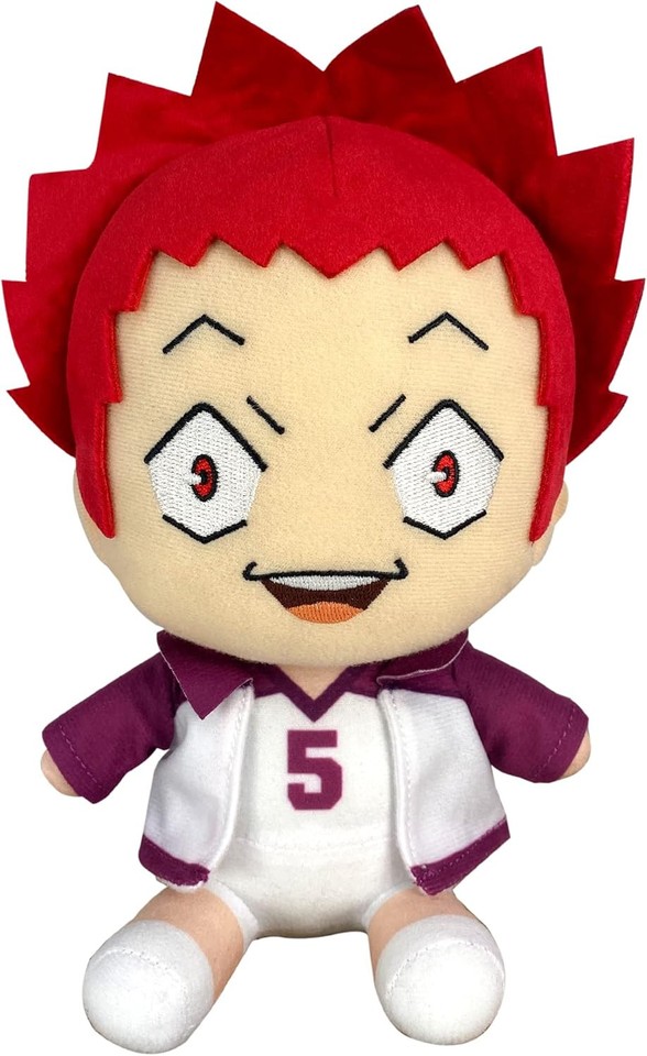 *NEW* Haikyu!! Satori Tendo S3 Jacket Sitting 7-Inch Tall Stuffed Plush ...