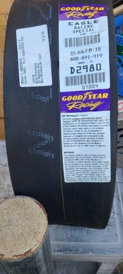 Harley Davidson V-ROD Destroyer GoodYear Drag Slick 25x7-18 Drag Race ...