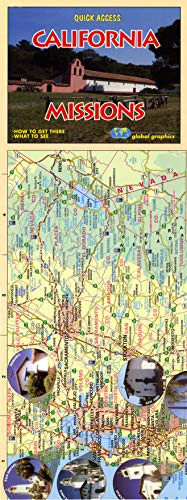 CALIFORNIA MISSIONS,CALIFORNIA STATE MAP By Global Graphics & Global ...