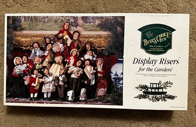 Authentic Byers Choice Accessory Display Riser Kit Dark Green Risers ...