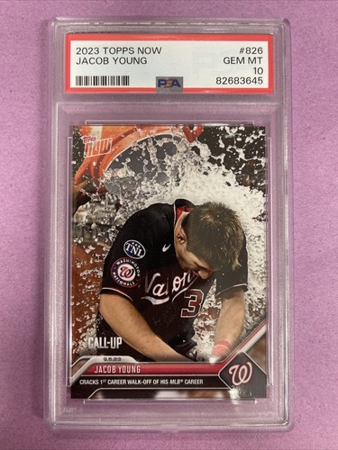 2023 Topps Now - Call-Up #826 Jacob Young (RC) for sale online | eBay