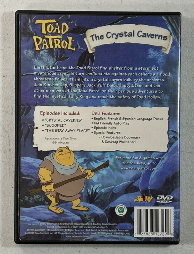 Toad Patrol: The Crystal Caverns (DVD, 2005) 625828127298| eBay