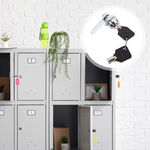 Zinc Alloy Tongue Lock Office Cabinet Locks Desk Drawer Replacement ...