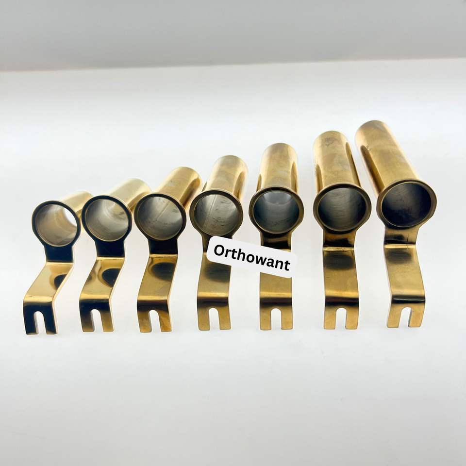 MIS Tubular Neupsy Key Cups 20-22mm Set of 7 Pcs Gold Coated Spine ...