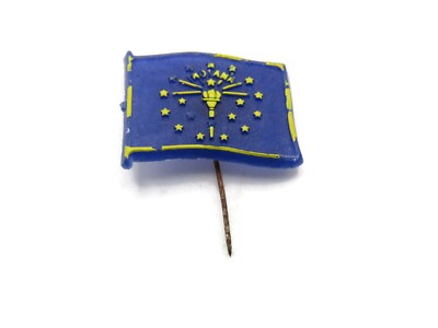 Indiana State Flag Stick Pin | eBay