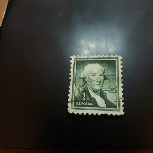 RAREVintage George Washington One 1 Cent Stamp US Postage VERY FINE ...