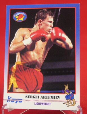 Sergei Artemiev Lightweight Kayo 1991 Boxing Card #52 | eBay