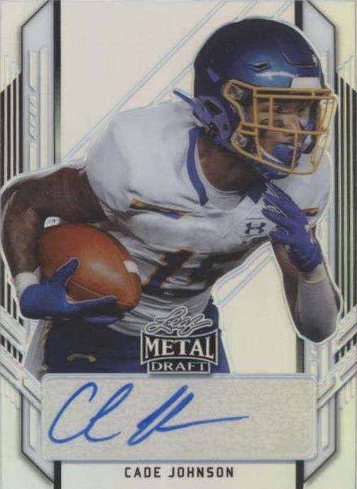2021 Leaf Metal Draft - Portrait Autographs Cade Johnson #PA-CJ1 /99 ...