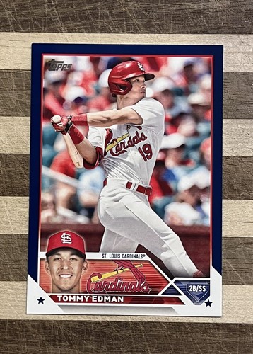 2023 Topps Series 1 - Tommy Edman #294 Royal Blue for sale online | eBay