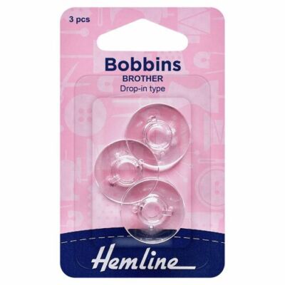 Hemline Plastic Bobbin - Brother Machine - Drop In | eBay UK