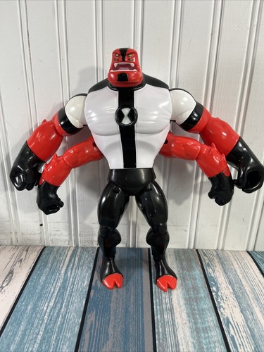 2017 Playmates Ben 10 Four Arms Alien Force 4" Action Figure Poseable ...