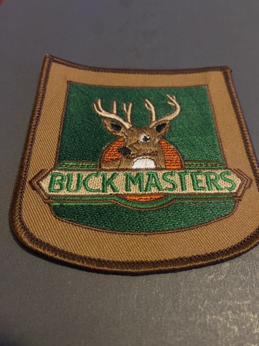 VTG BUCK MASTERS 10 Point Buck Iron On Hunting Patch | eBay