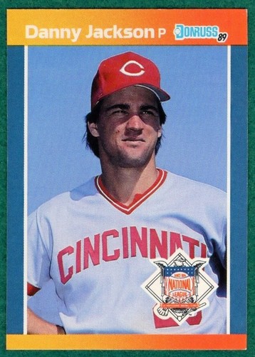 Danny Jackson - 1989 Donruss All-Stars #52 - Cincinnati Reds Baseball ...