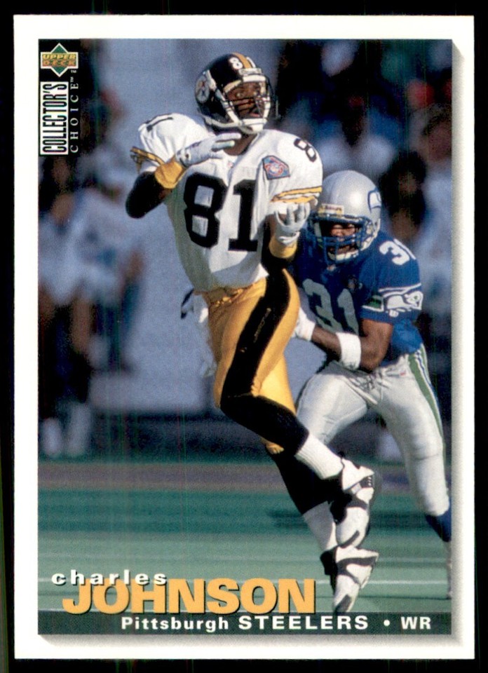 1995 Upper Deck Charles Johnson Pittsburgh Steelers #81 | eBay