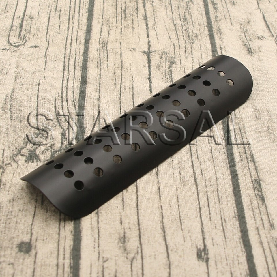 9" Black Heat Shield Guard Exhaust Muffler Pipe Heat Shield Cover Heel ...