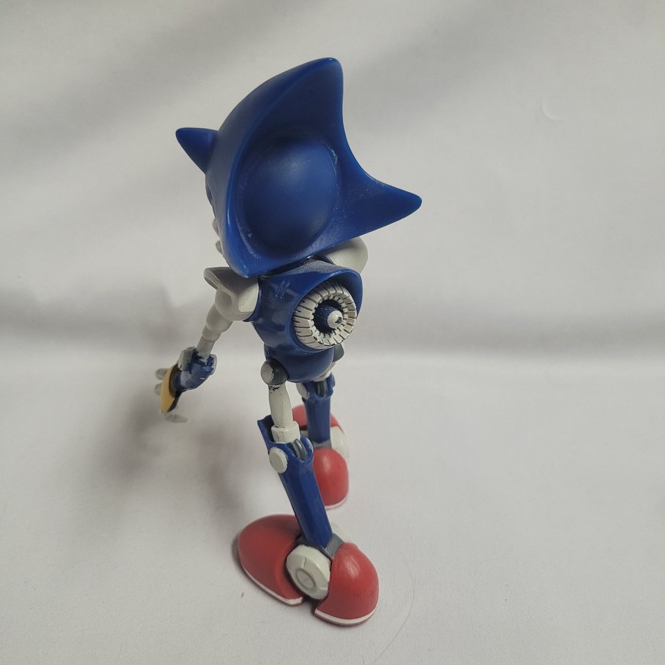 Large 8" Sonic The Hedgehog Sonic Boom Metal Sonic Tomy Figure Tomy ...
