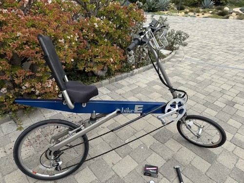 Bike E Recumbent Road BiKe: Save your Neck and Back while you tour | eBay