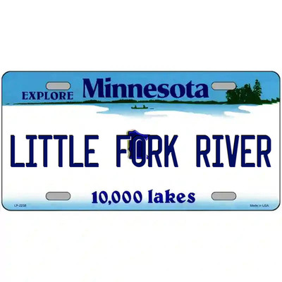 Little Fork River Minnesota Metal Sign | eBay