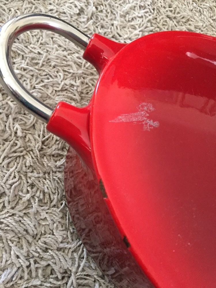 Cottage Collection Cast-Iron Dutch Oven, Red | eBay