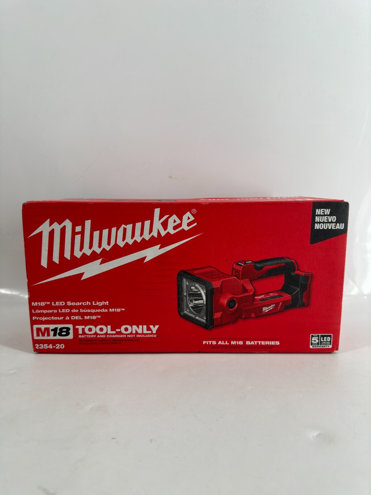 Milwaukee 2354-20 M18 LED Search Light (Tool Only) 691010020432 | eBay