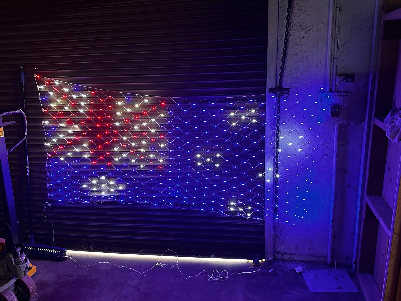 Large Australia Flag LED Australian Flags Day Oz Country Glow Outdoor ...