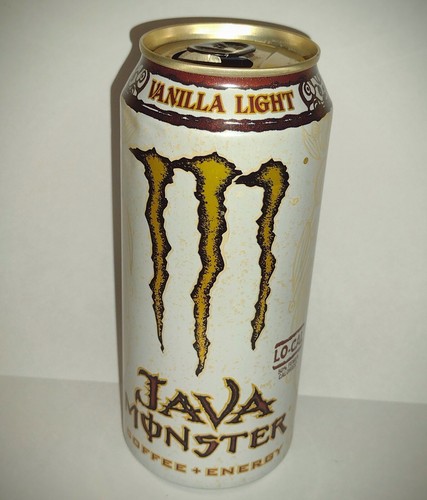 RARE! EMPTY 2013 Monster Energy JAVA Vanilla Light 0113 1X 15oz Can | eBay