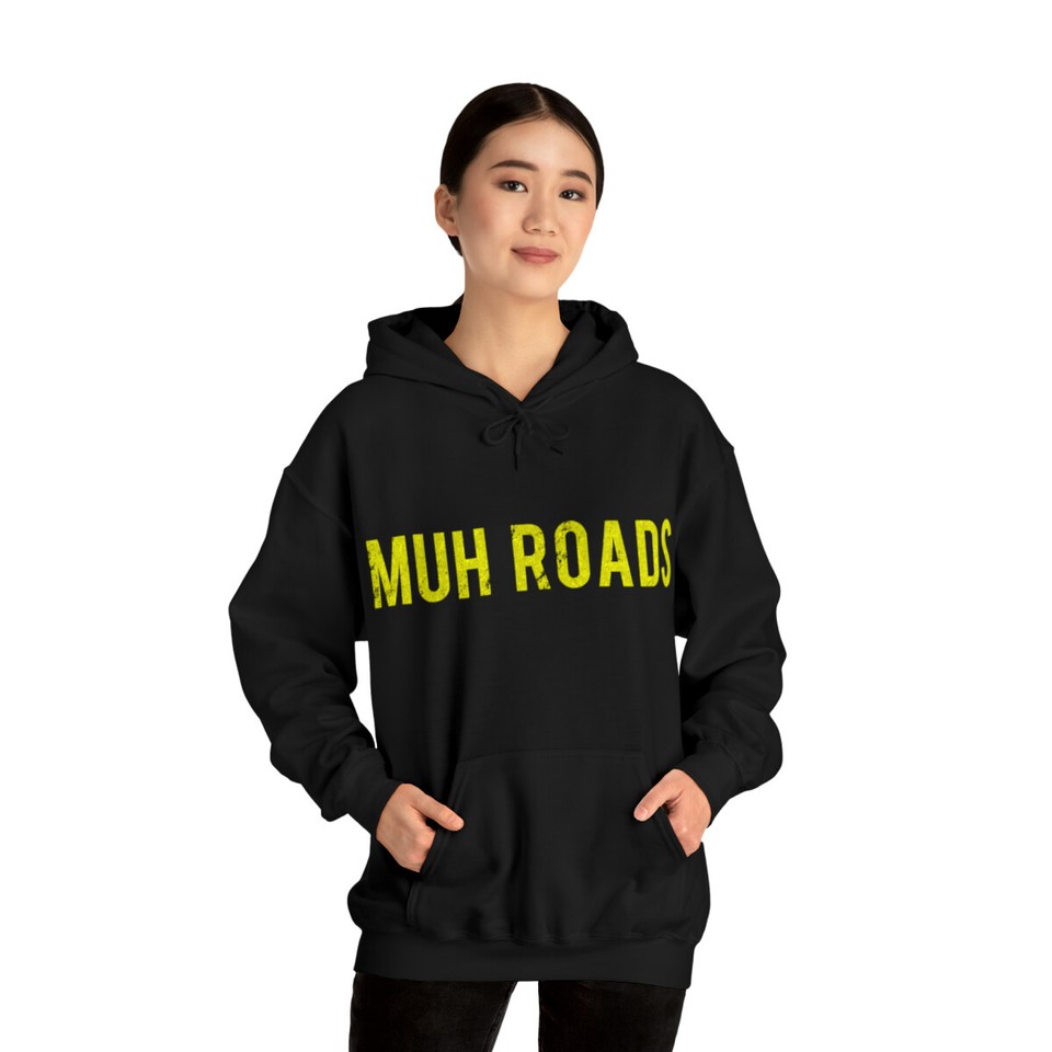 Muh Roads Libertarian AnCap Unisex Heavy Blend™ Hooded Sweatshirt ...