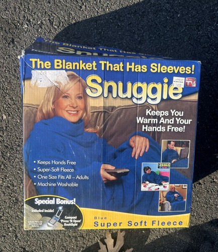 Snuggie Regular Color Blue | eBay