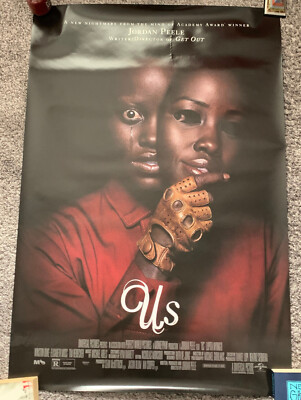 Us (2019) 27x40 double-sided movie poster Jordan Peele Lupita Nyong'o ...