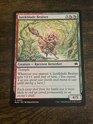 Junkblade Bruiser 0220 Bloomburrow BLB MTG Magic the Gathering S2935 ...