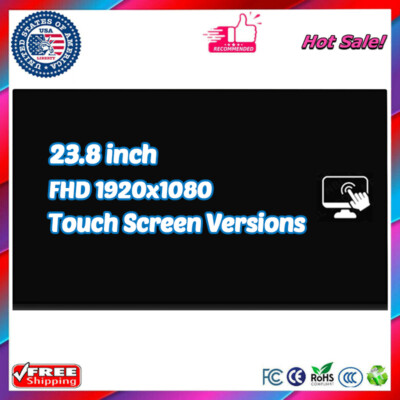 23.8" for HP 24-F0025XT 24-F0027C AIO LCD Touch Screen Display Panel ...
