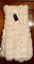 NWT-RACHEL-RACHEL ROY WHITE FAUX FUR THROW 50IN X 60IN (127CM X 152CM ...