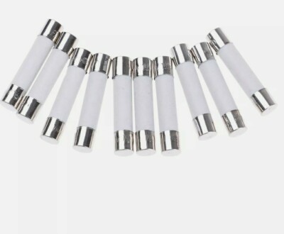 10 Qty. 5x20mm 6.3A Slow-Blow Ceramic Fuse T6.3a 250v New | eBay