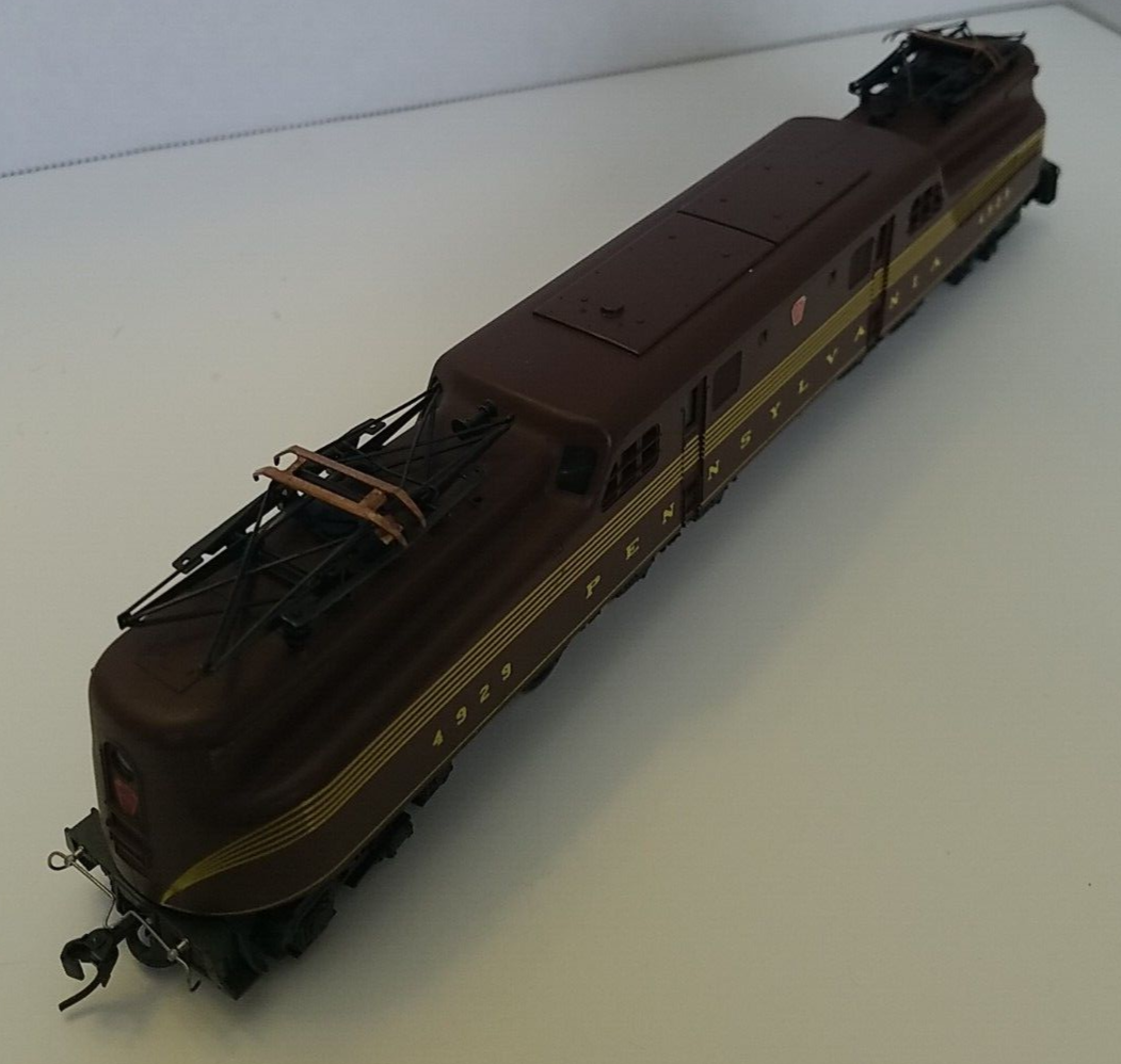 HO SCALE RIVAROSSI/AHM ELECTRIC GG1 LOCOMOTIVE - PENSY # 4929 - TWO ...
