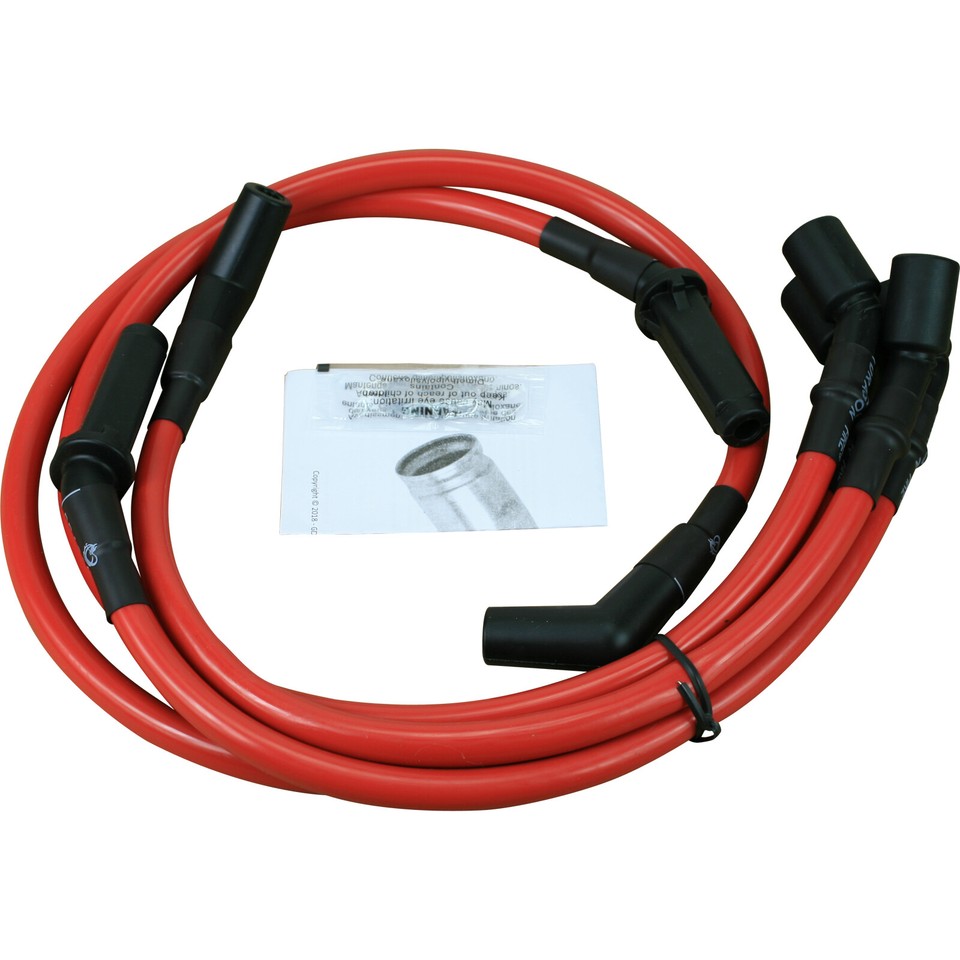 Dragon Fire 10mm Low Ohm Plug Wires For 2017-2020 Harley Davidson ...
