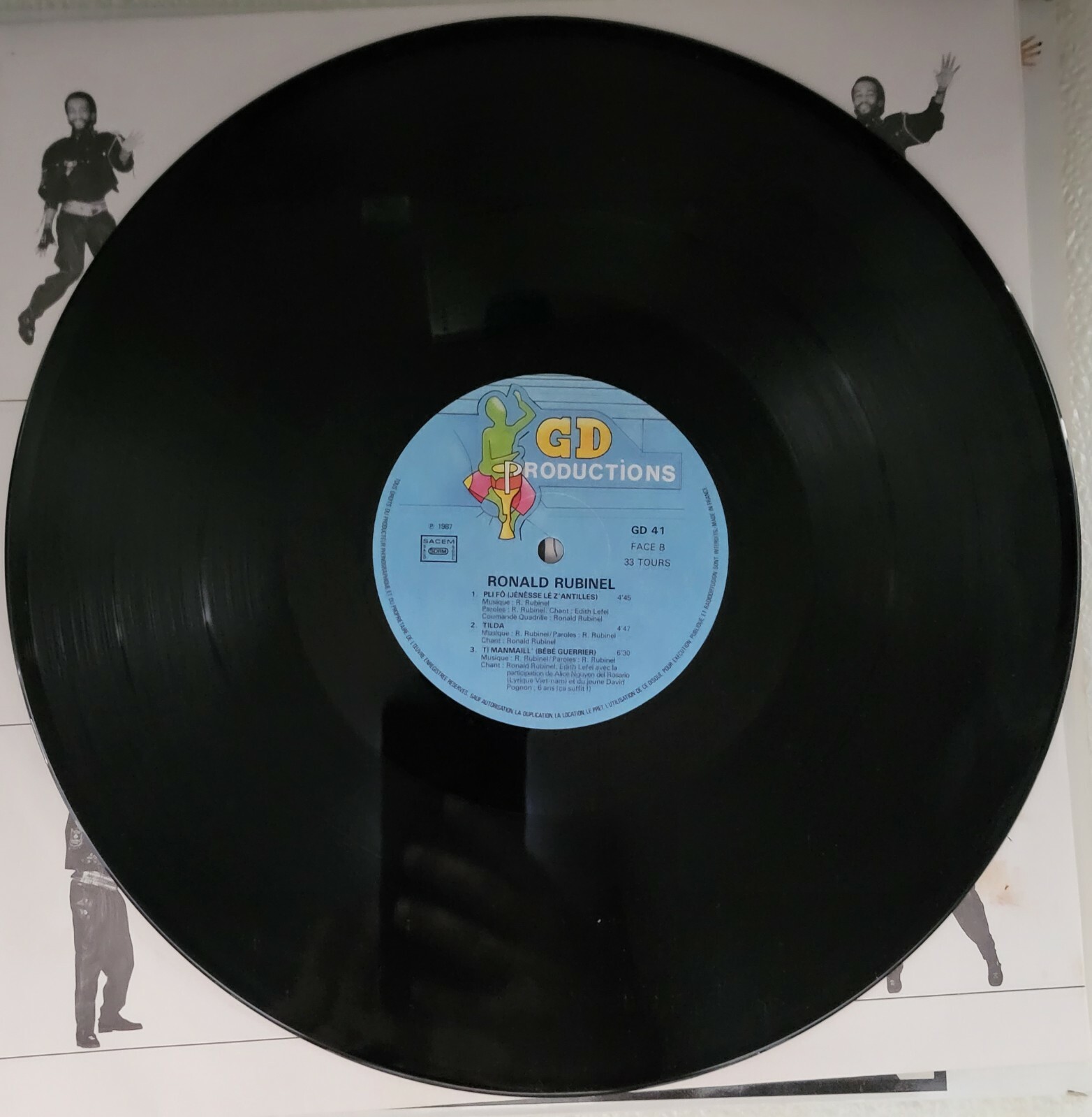 RONALD RUBINEL - TILDA (1987 VINYL) & BEST OF RONALD RUBINEL (2000 CD ...