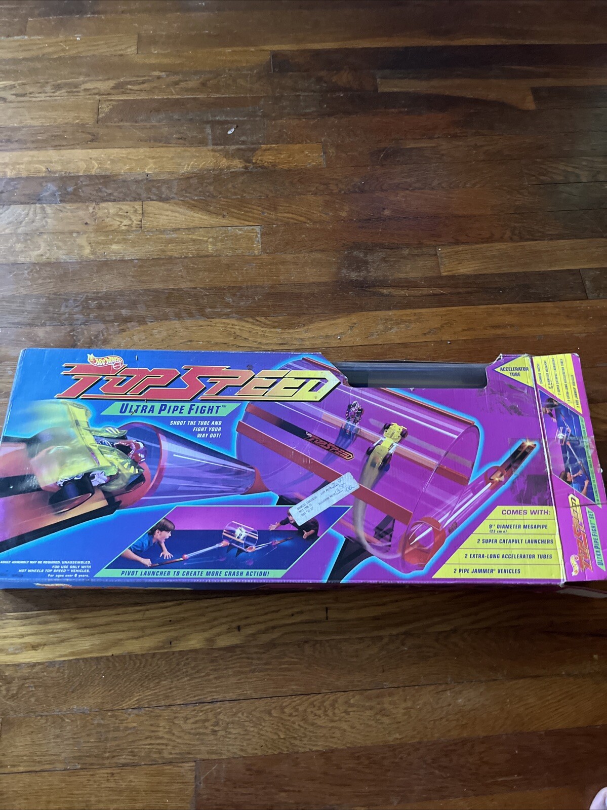 Vintage 1994 - Hot Wheels TOP SPEED ULTRA PIPE FIGHT - Mattel - 100% Complete | eBay