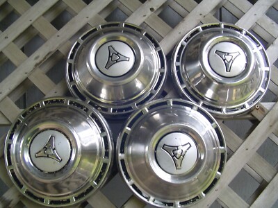 1965 66 1967 PLYMOUTH DODGE CHRYSLER POLICE HUBCAPS WHEEL COVERS ...