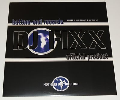 DJ FIXX come correct / got that luv love 12" RECORD BREAKS ELECTRO ...