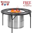 36 Inch Fire Pit Surround Tabletop for Solo Stove Bonfire/Ranger ...