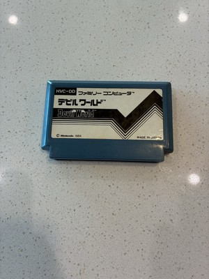 Devil World Japan Nintendo Famicom FC NES Black Pulse (Faded Red) | eBay