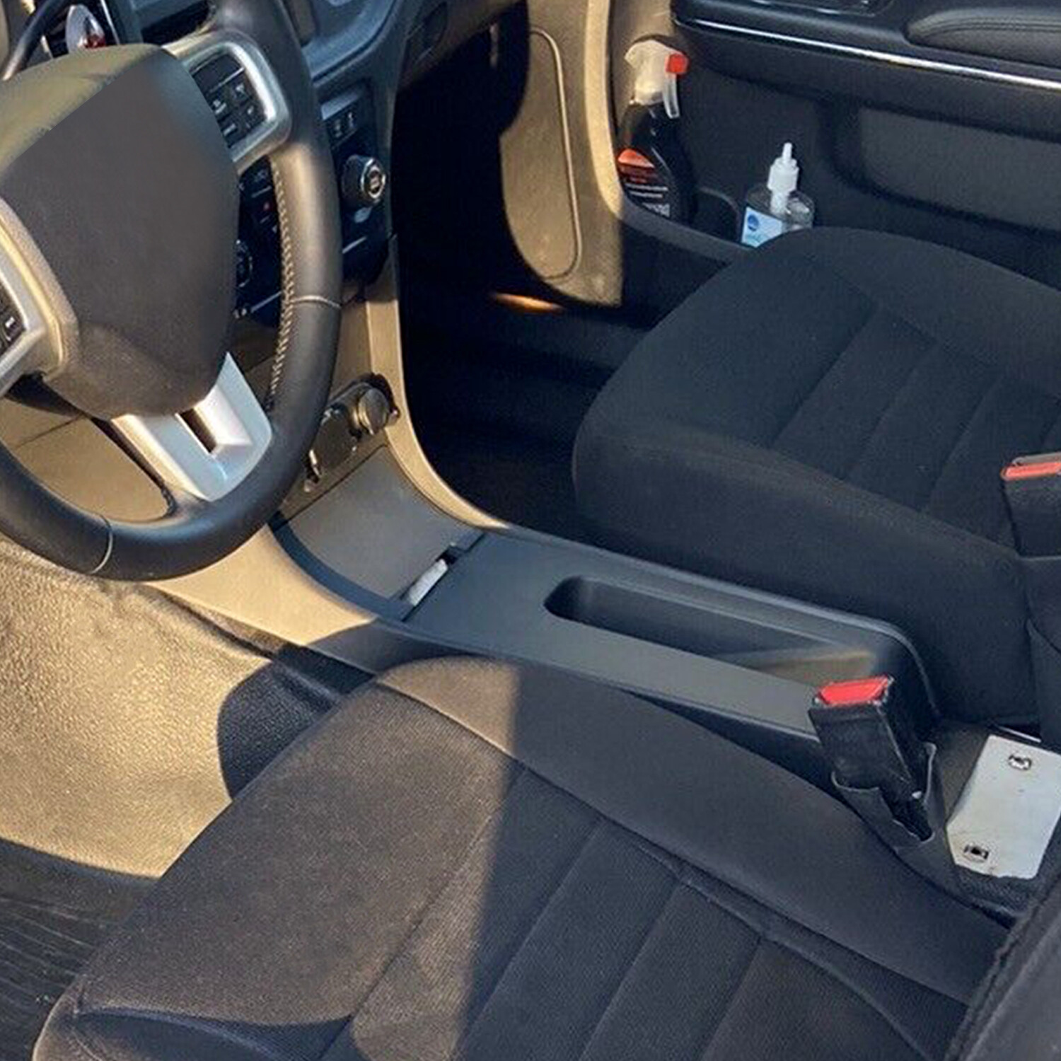 For 2011-2020 Dodge Charger Police Black Center Console Plastic ...