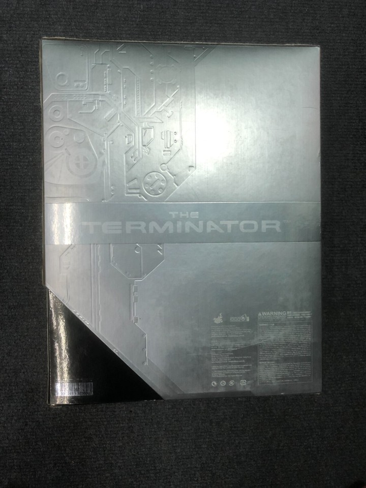 1/6 Hot Toys MMS136 Terminator Tech Noir T-800 Empty Box for Action ...