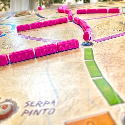 45 Trains for Ticket to Ride - Pink Rose | eBay