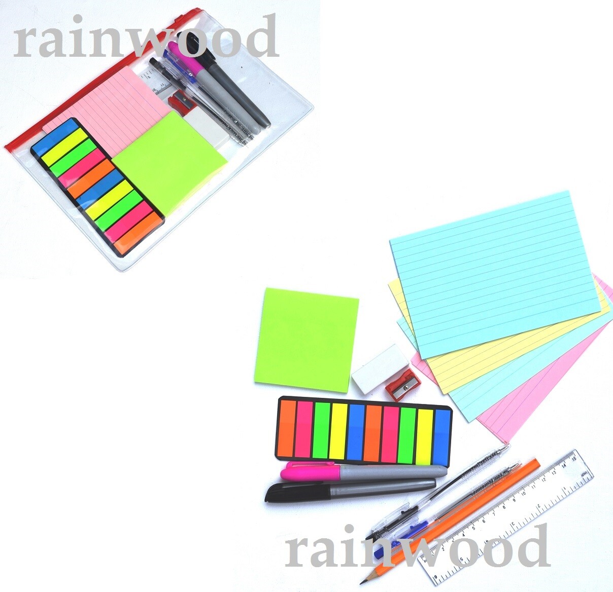 Exam Revision Set Stationery School Set Stationary Maths In Clear ...