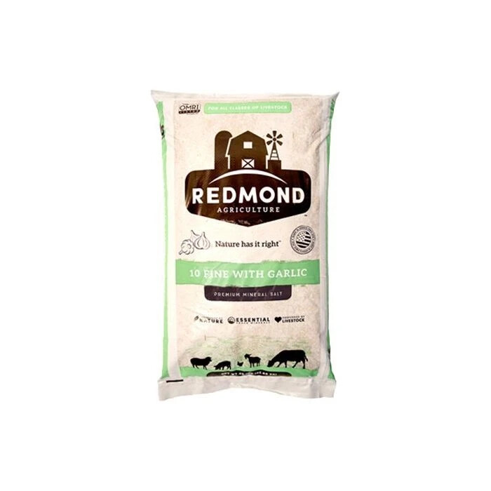 Redmond 10 Fine Premium Salt with Garlic 50lb (303304) | eBay