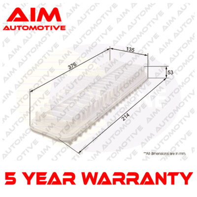 Air Filter AIM Fits Toyota RAV4 Previa Estima Alphard 2.0 2.4 ...