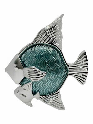 BATH & BODY WORK SILVER BLUE FISH WALLFLOWER FRAGRANCE LIGHT UP 24/7 ...
