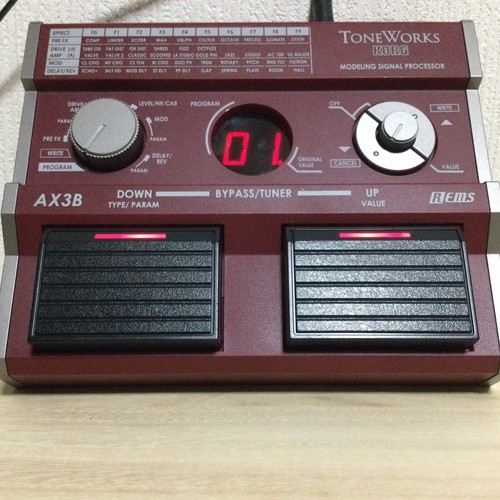 Tone Works KORG AX-3B Multi Effects Bass Guitar Modeling Signal ...